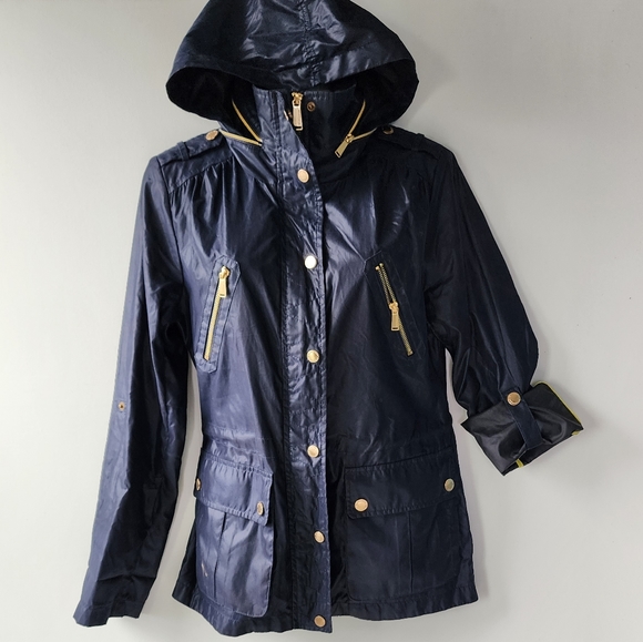 BCBGeneration | Jackets & Coats | Bcbgeneration Navy Utility Jacket ...